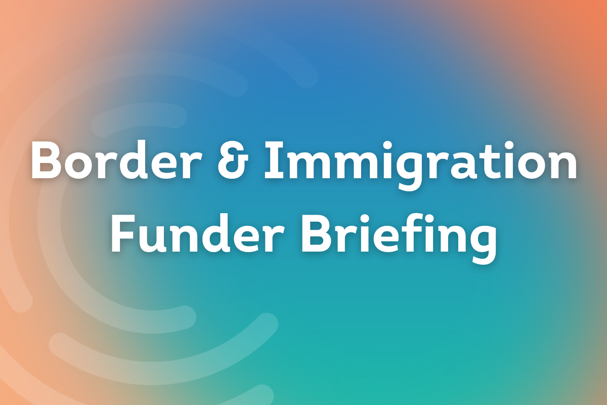 Border and Immigration Funder Briefing - Catalyst of San Diego ...
